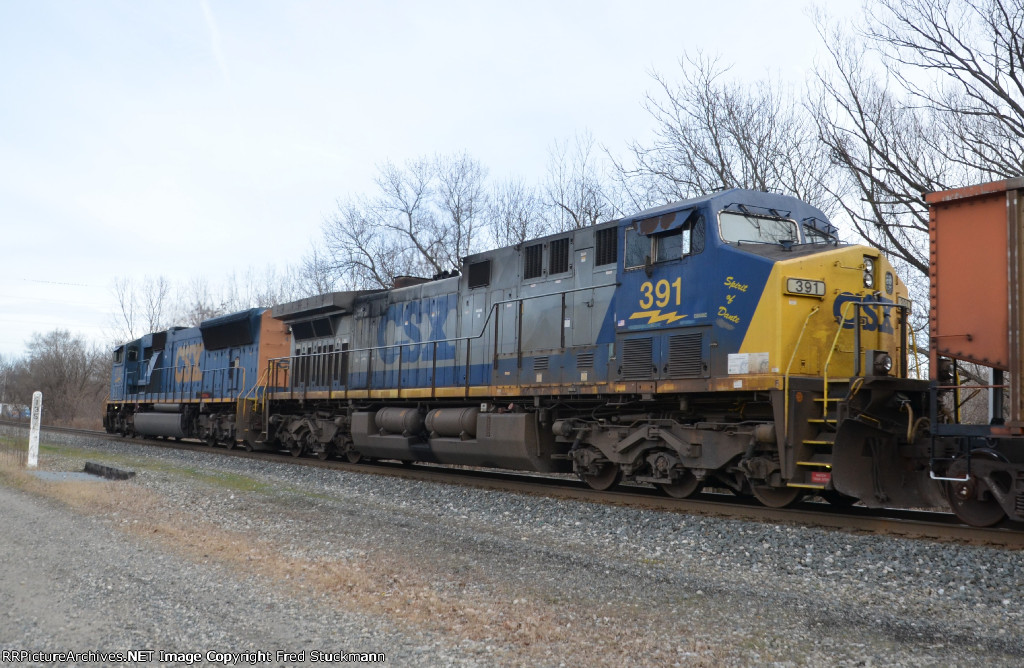CSX 391 is the Spirit of Dante.